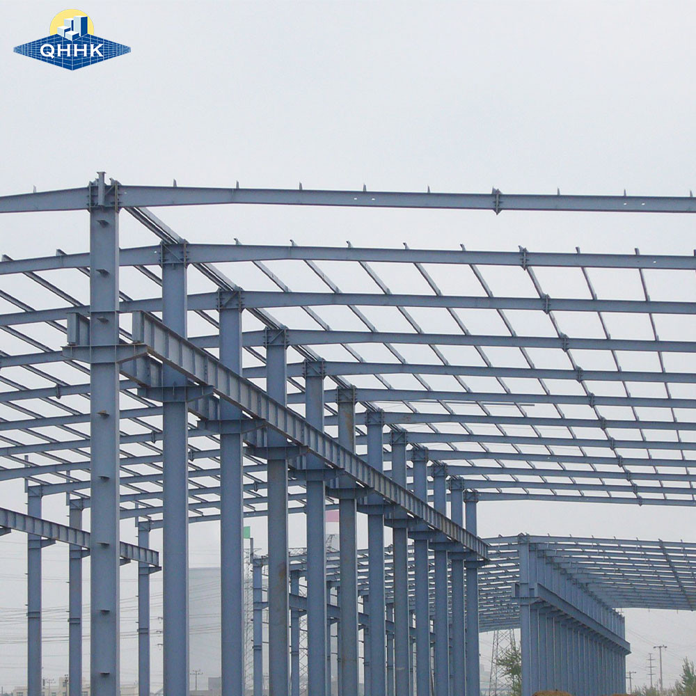 H Beam Steel Pre Engineering Structure Pre Fab Steel Buildings